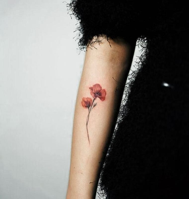 Poppy Flower Tattoo: Meanings & 30 Design Ideas - Nomi Chi