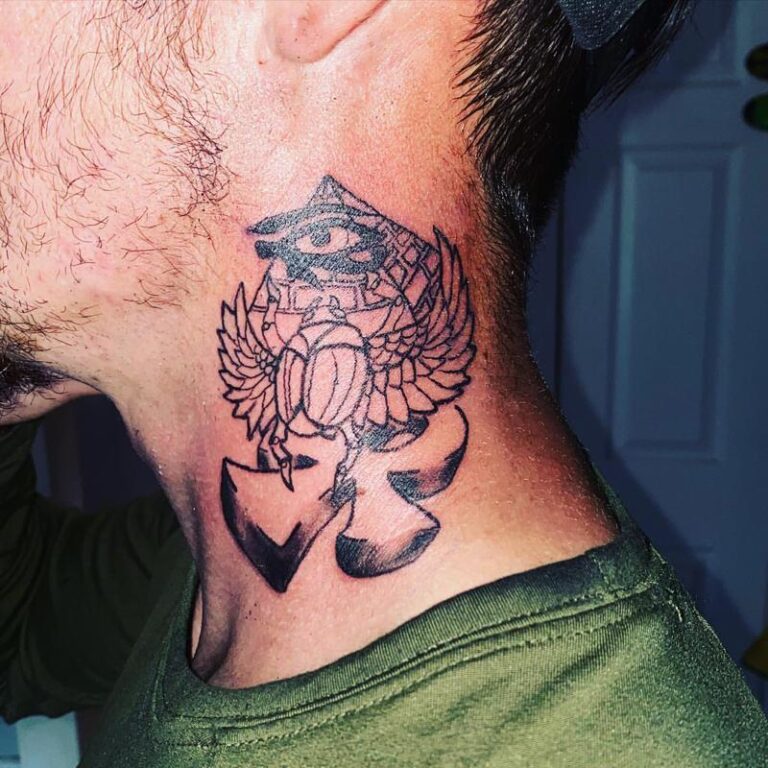 70+ Best Side Neck Tattoo Ideas and Meanings - Nomi Chi